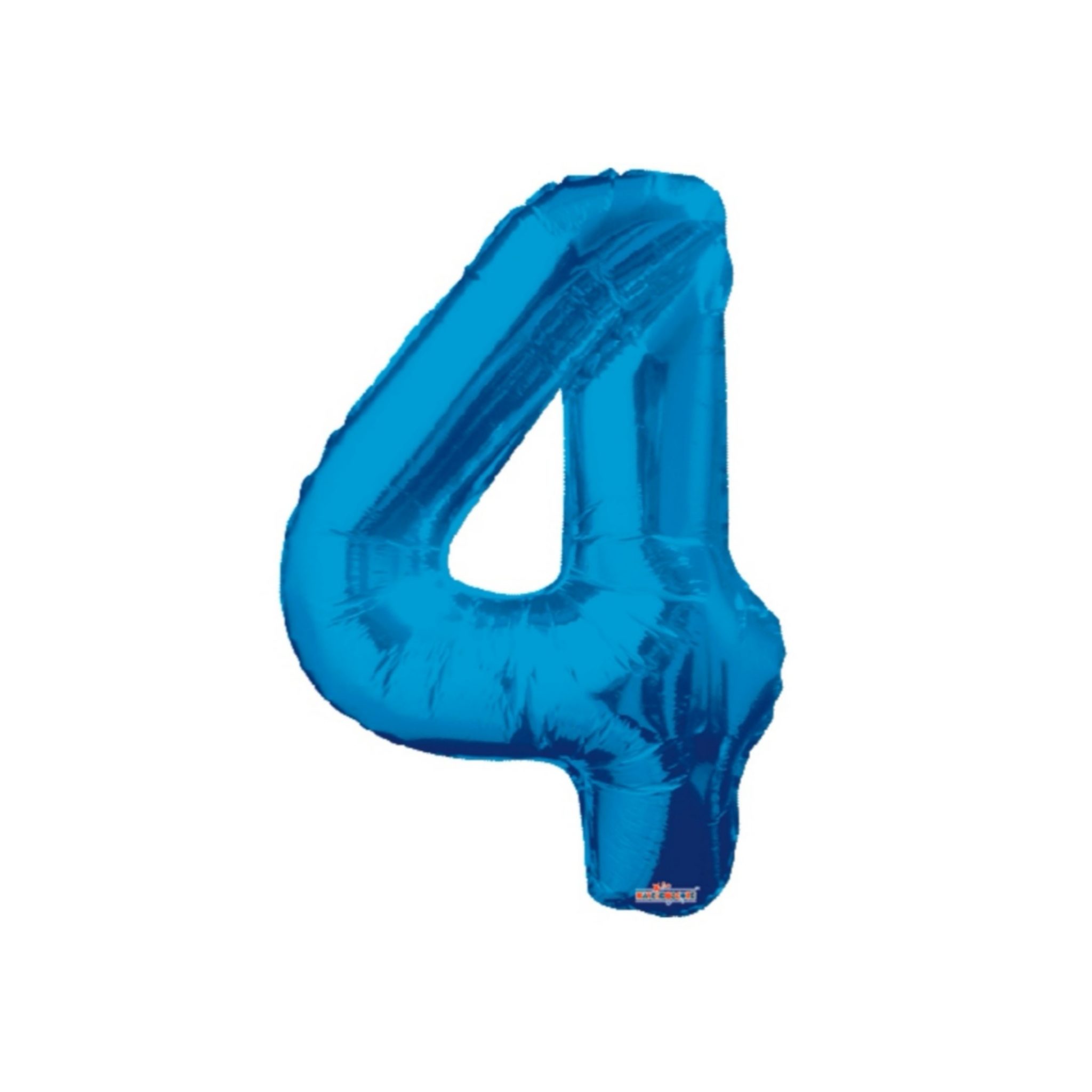 Número 4 Azul Royal 34″ – Punto Globo