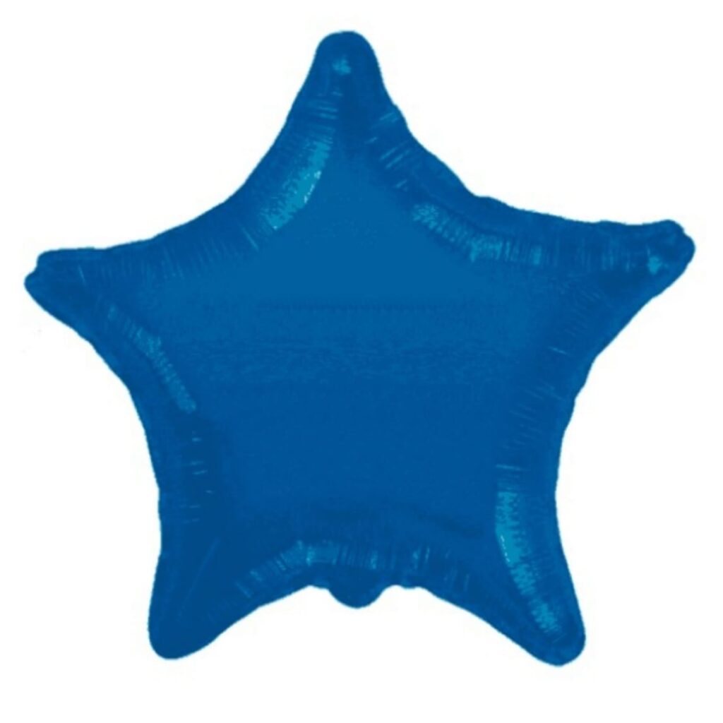 Estrella Gellibean Azul Royal 22″ – Punto Globo