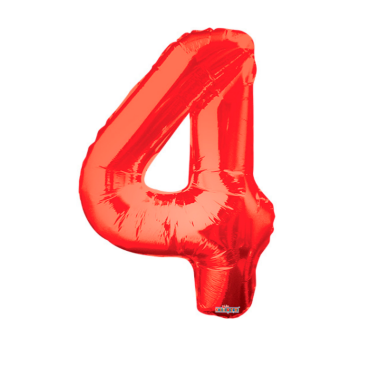 Número 4 Rojo 34″ – Punto Globo